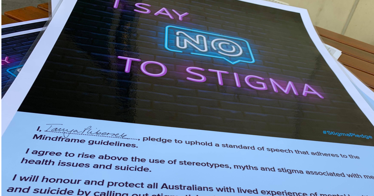 Everymind and SANE Australia launch national #StigmaPledge campaign to ...